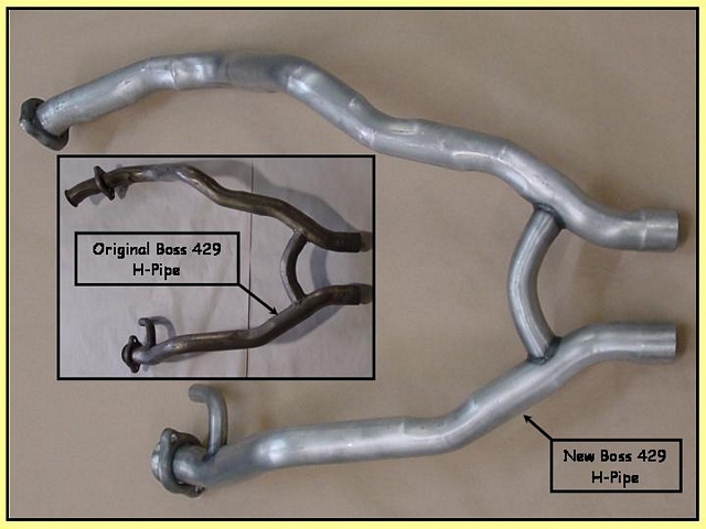 1969/1970 Boss 429 H-Pipe - $525/each + shipping