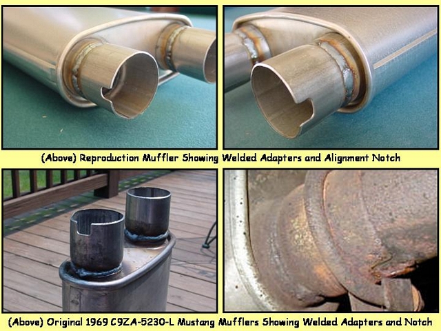 1969 Mustang/Shelby CJ/SCJ & Boss 429/302 Transverse Muffler - $750 ...